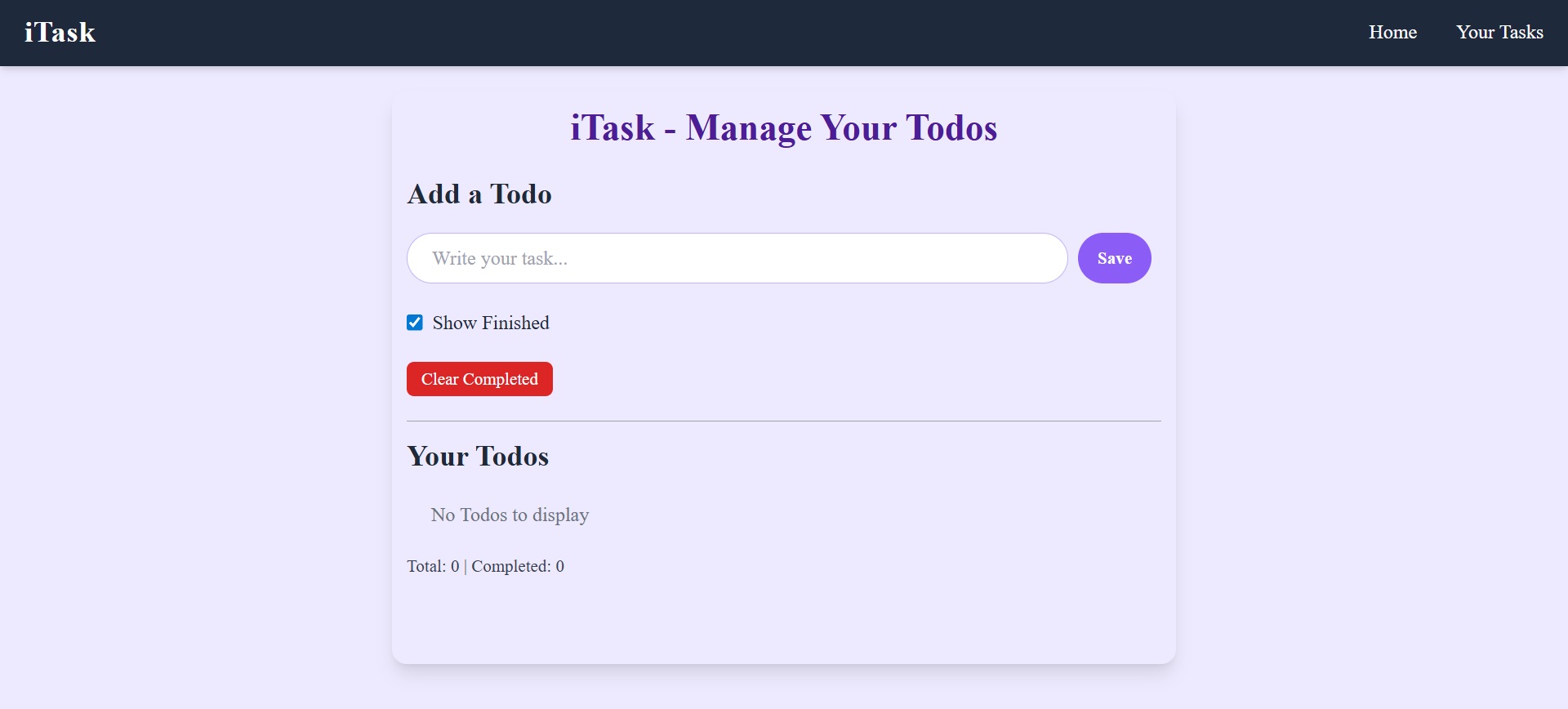 Portfolio website complete